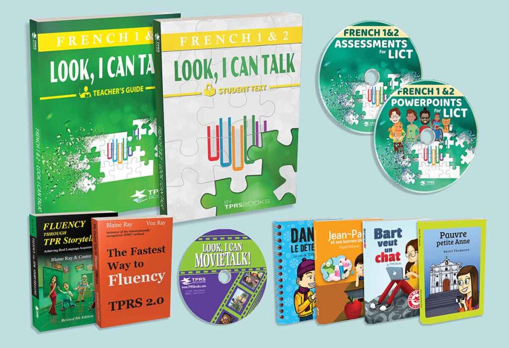 Look, I Can Talk - Starter Package (French 1 & 2) - TPRS Books