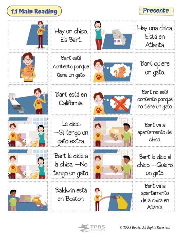Look, I Can Talk - Reading Activities and Games Bundle - Spanish 1 & 2 ...